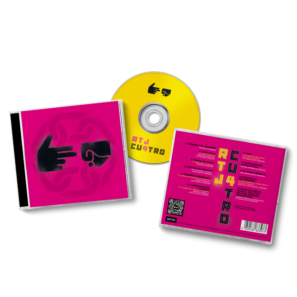 RTJ Cuatro - CD | RTJ Official Store - Run The Jewels